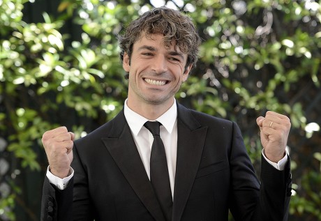 Italian Actorcast Member Luca Argentero Poses Editorial Stock Photo ...