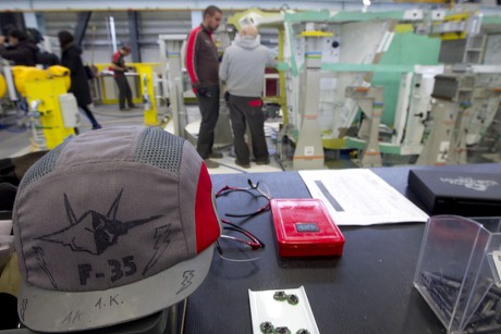 Workers Seen Cameri F35 Airplane Factory Editorial Stock Photo - Stock ...