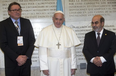 Pope Francis C Poses Picture Front Editorial Stock Photo - Stock Image ...