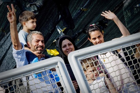 Immigrants Wave They Arrive Napless Port Editorial Stock Photo - Stock ...