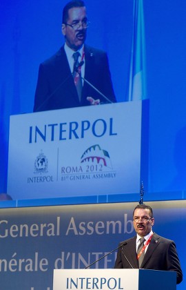 Secretary General Interpol Worlds Largest International Editorial Stock ...