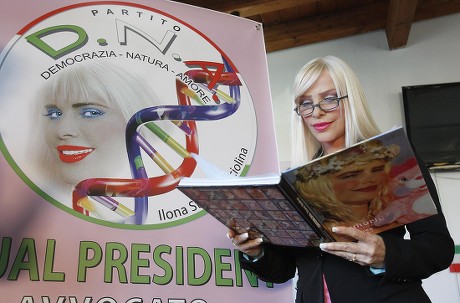 Porn Actress Politician Ilona Staller Known Editorial Stock Photo ...