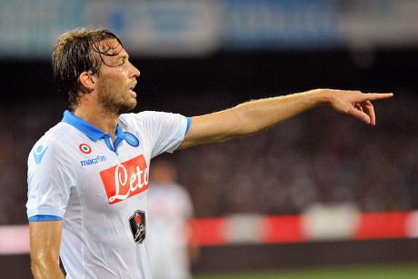 Napolis Michu Gestures During Friendly Soccer Editorial Stock Photo ...