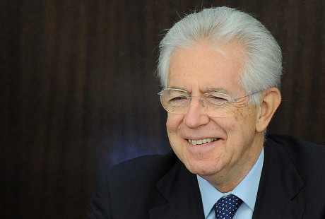 Italian Prime Minister Mario Monti Smiles Editorial Stock Photo - Stock ...