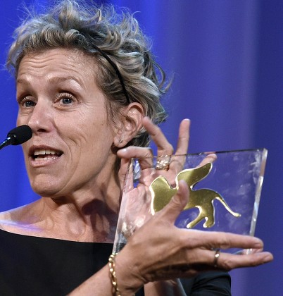Us Actress Frances Mcdormand Poses After Editorial Stock Photo - Stock ...