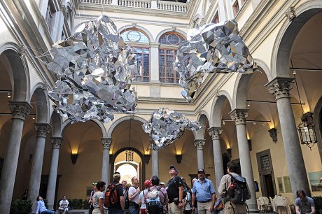 People Look Installation Aerial Boundaries By Editorial Stock Photo ...