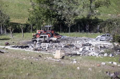 __COUNT__ Italy Fireworks Factory Explosion - Jul 2014 Stock Pictures ...