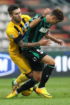 Sassuolos Luca Antei R Action Against Editorial Stock Photo - Stock ...