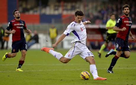 German Forward Mario Gomez Acf Fiorentina Editorial Stock Photo - Stock ...