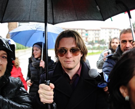 Italian Raffaele Sollecito C Leaves Appeals Editorial Stock Photo ...