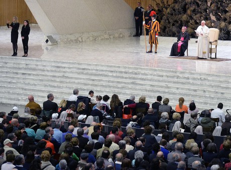 Sign Language Interpreter Stands Close By Editorial Stock Photo - Stock ...