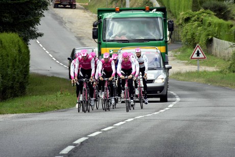 Cyclists Tmobile Team Seem Be Chased Editorial Stock Photo - Stock ...