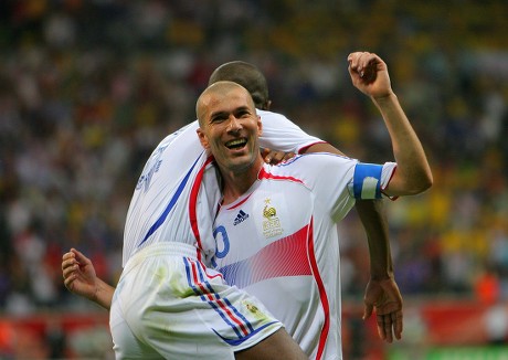 French Team Captain Zinedine Zidane Front Editorial Stock Photo - Stock ...