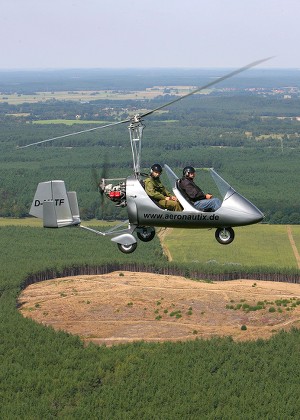 Policeowned Mt03 Gyrocopter Shown Midair Above Editorial Stock Photo ...