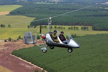 Policeowned Mt03 Gyrocopter Shown Midair Above Editorial Stock Photo ...