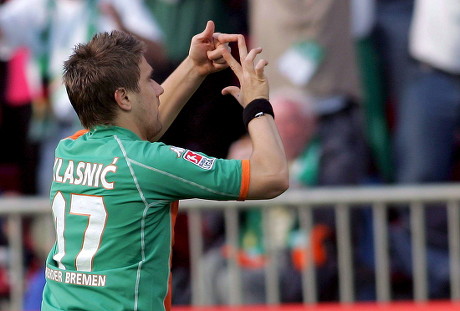 Bremens Player Ivan Klasnic Turns His Editorial Stock Photo - Stock ...