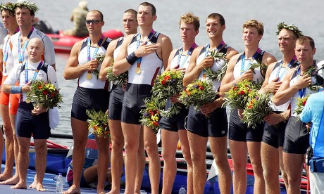 Mens Rowing Team Usa Listening National Editorial Stock Photo - Stock ...