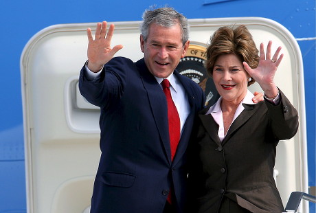 Us President George W Bush His Editorial Stock Photo - Stock Image ...