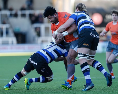 Newcastle Falcons v Bath Rugby, Anglo-Welsh Cup, Rugby Union, Kingston ...