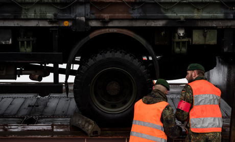 German Bundeswehr Military Police Vehicle Battalion Editorial Stock ...