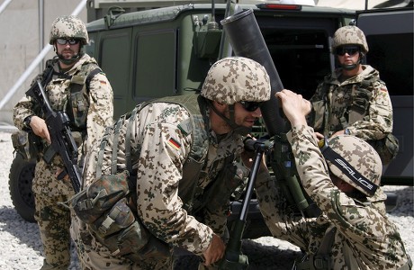 German Quick Reaction Force Qrf Soldier Editorial Stock Photo - Stock ...