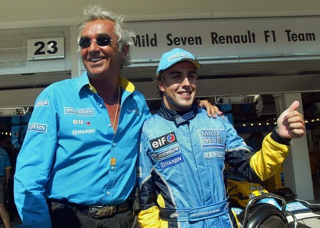 Spanish F1 Driver Fernando Alonso Renault Editorial Stock Photo - Stock ...