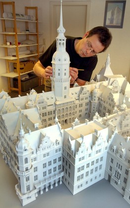 Thomas Guske Model Maker Retouching Historic Editorial Stock Photo ...