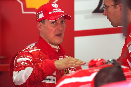 German Formula One Driver Michael Schumacher Editorial Stock Photo ...