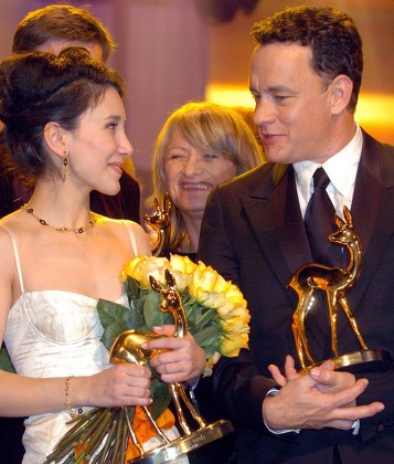 Us Actor Tom Hanks R Talks Editorial Stock Photo - Stock Image ...