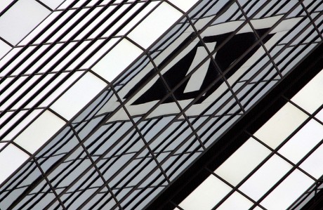 Logo Deutsche Bank Reflected Windows Bank Editorial Stock Photo - Stock ...