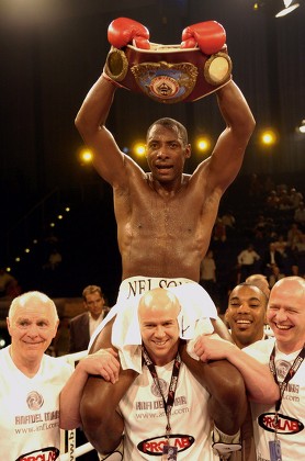 British Boxer Johnny Nelson Celebrates His Editorial Stock Photo ...