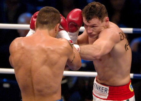Hungarian Boxer Zsolt Erdei R Gets Editorial Stock Photo - Stock Image ...