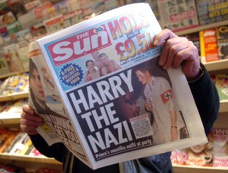 Customer Reads British Tabloid Sun Front Editorial Stock Photo - Stock ...