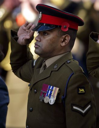 Lance Corporal Johnson Beharry Victoria Cross Editorial Stock Photo ...