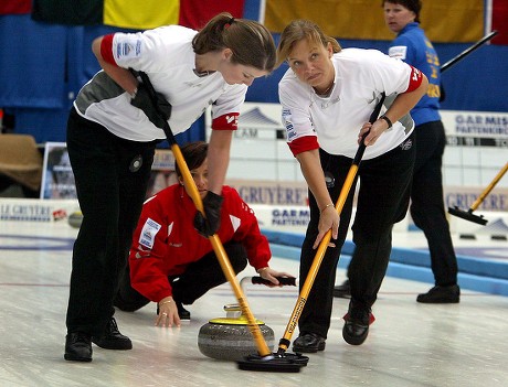 Lr Danish Curlers Lene Nielsen Dorthe Editorial Stock Photo - Stock ...