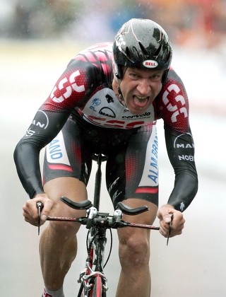 German Cycling Professional Jens Voigt Team Editorial Stock Photo ...