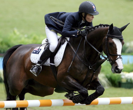 Autralian Show Jumper Edwina Alexander Her Editorial Stock Photo ...