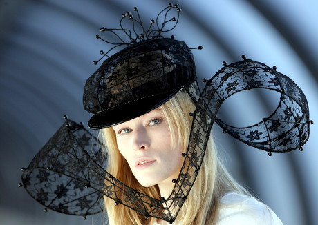 Model Siri Presents Hat Creation Sm Editorial Stock Photo - Stock Image ...