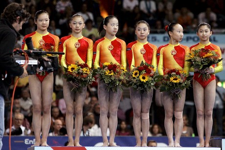 Chinese Gymnasts Fei Cheng Yilin Yang Editorial Stock Photo - Stock ...