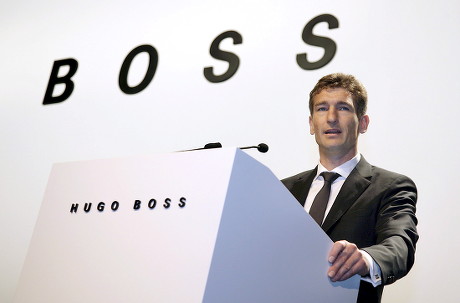 Hugo Boss Cfo Joachim Reinhardt Delivers Editorial Stock Photo - Stock ...