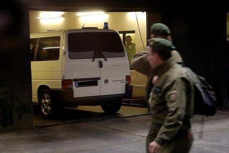 Prisoner Van Stops Security Gates State Editorial Stock Photo - Stock ...
