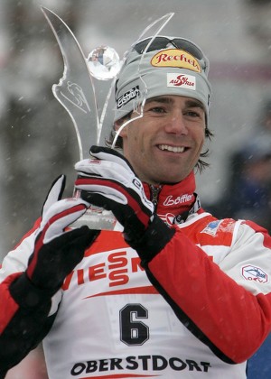 Michael Gruber Austria Holds His Trophy Editorial Stock Photo - Stock ...