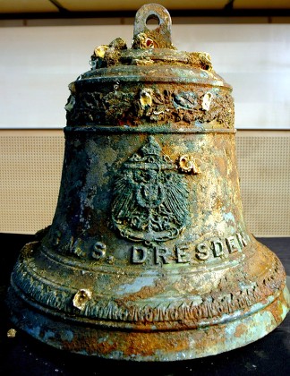 Picture Shows Bell Cruiser Dresden On Editorial Stock Photo - Stock ...