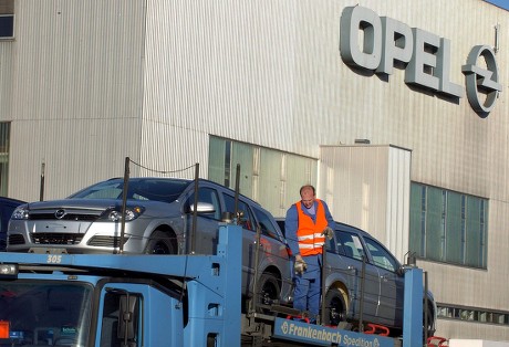 Employee Carmaker Opel Loads Brand New Editorial Stock Photo - Stock ...