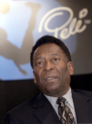 Legendary Soccer Player Brazilian Pele Looks Editorial Stock Photo ...