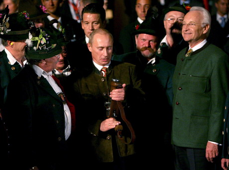 Russian President Vladimir Putin C Receives Editorial Stock Photo ...