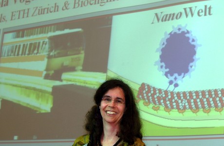 Bioengineer Viola Vogel Stands Front Projection Editorial Stock Photo ...