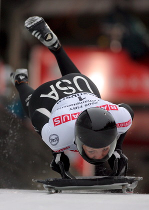 Us Skeleton Athlete Katie Uhlaender Shown Editorial Stock Photo - Stock ...