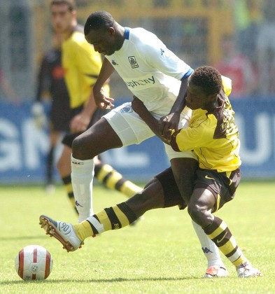 Borussia Dortmunds Sahr Senesie R Racing Editorial Stock Photo - Stock ...