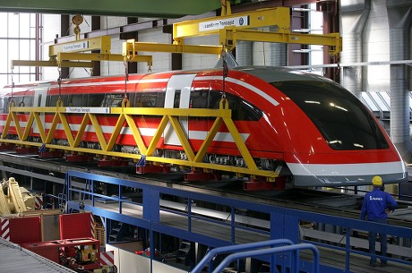 First Three Segments New Magnetic Monorail Editorial Stock Photo ...